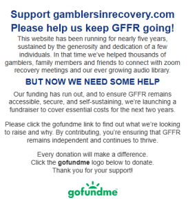 Gamblers, Family and Friends In Recovery – In Recovery across a ...